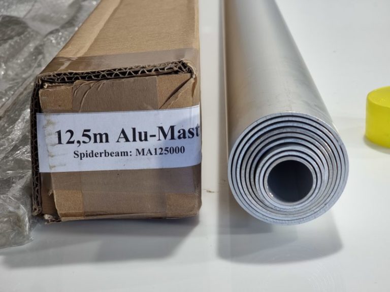 Spiderbeam 12.5m Aluminium Telescopic Mast. – ATR